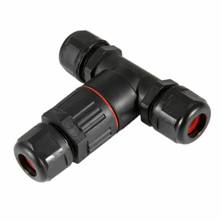 CONECTOR DE CABLE ELECTRICO TIPO T, IP68, IMPERMEABLE, 3 VÍAS, 5 POLOS ...